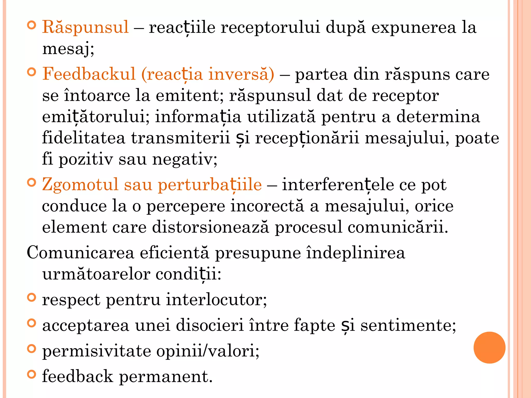 1. schema comunicarii | PPT