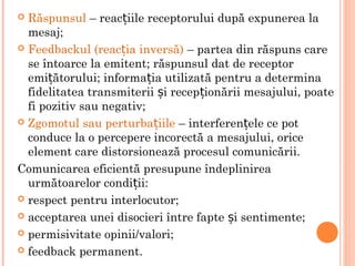 1. schema comunicarii | PPT