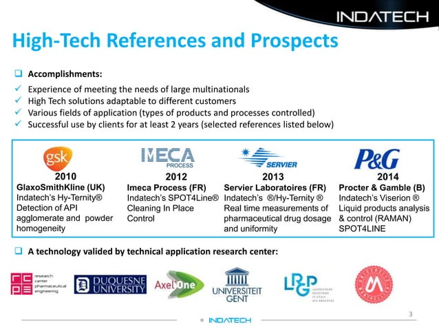 Presentation INDATECH | PPT