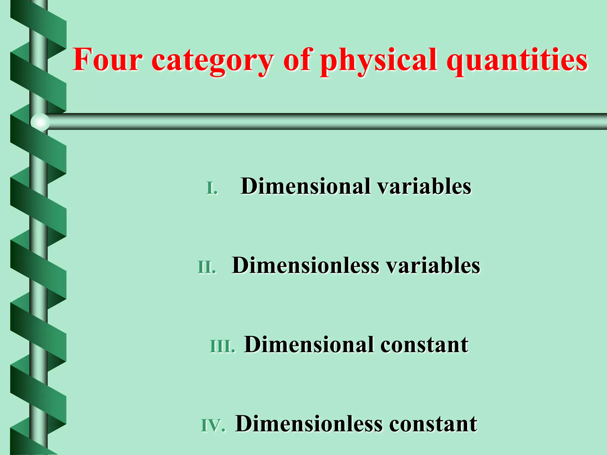 Dimensions and Dimensional Analysis | PPTX