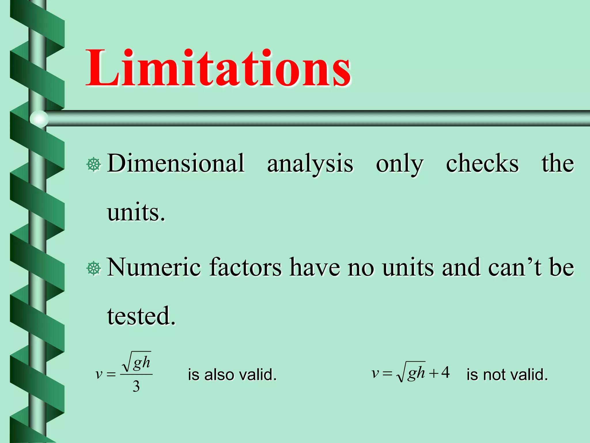 Dimensions and Dimensional Analysis | PPTX