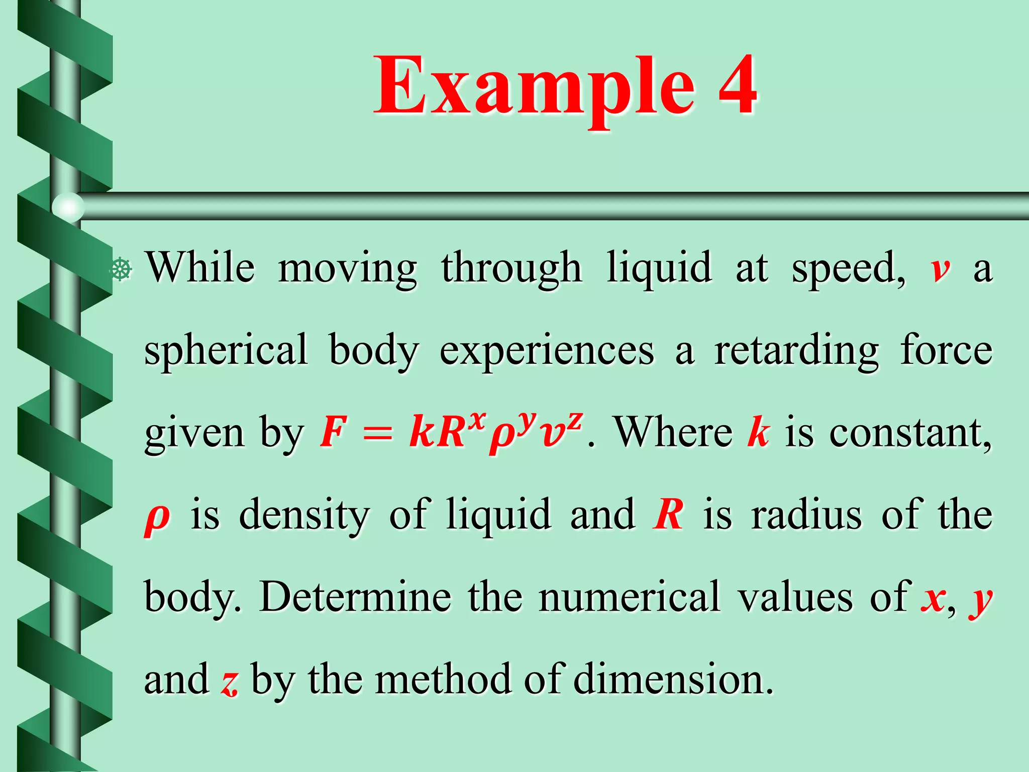 Dimensions and Dimensional Analysis | PPTX
