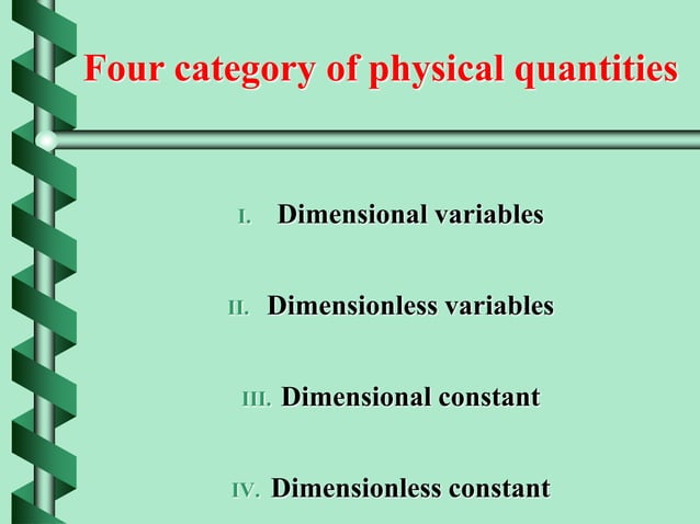 Dimensions and Dimensional Analysis | PPTX