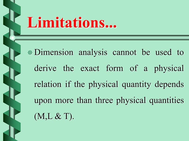 Dimensions and Dimensional Analysis | PPTX