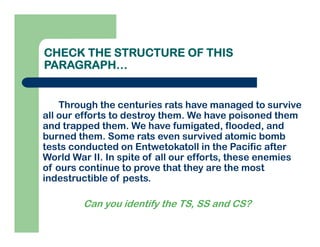 1.what is a paragraph. | PPT