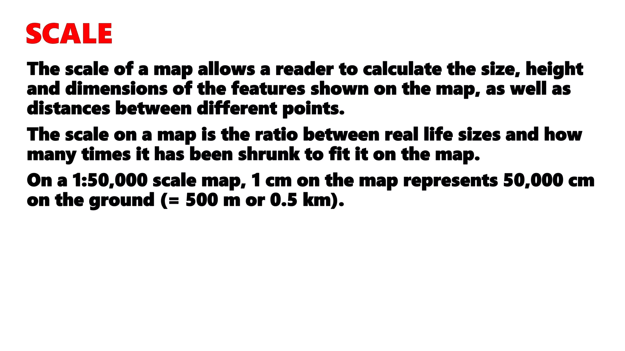 GEOGRAPHY IGCSE: MAP SKILLS | PPTX