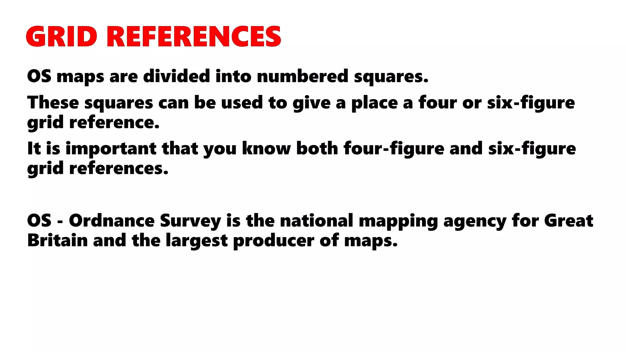 GEOGRAPHY IGCSE: MAP SKILLS | PPTX