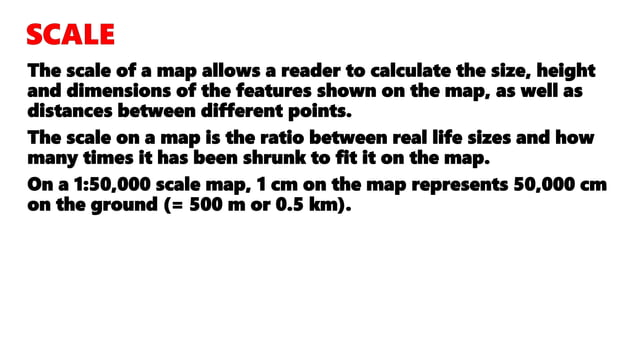 GEOGRAPHY IGCSE: MAP SKILLS | PPTX