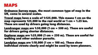 GEOGRAPHY IGCSE: MAP SKILLS | PPTX
