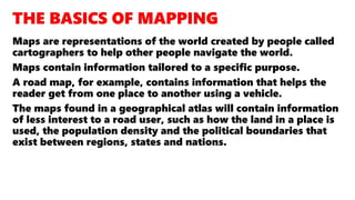 GEOGRAPHY IGCSE: MAP SKILLS | PPTX