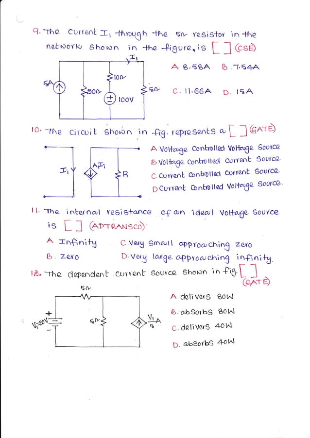 1.introduction to electrical circuits | PDF | Physics | Science