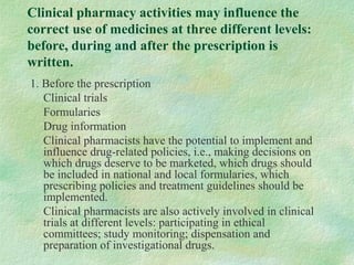 Introduction to the course Clinical Pharmacy | PPT
