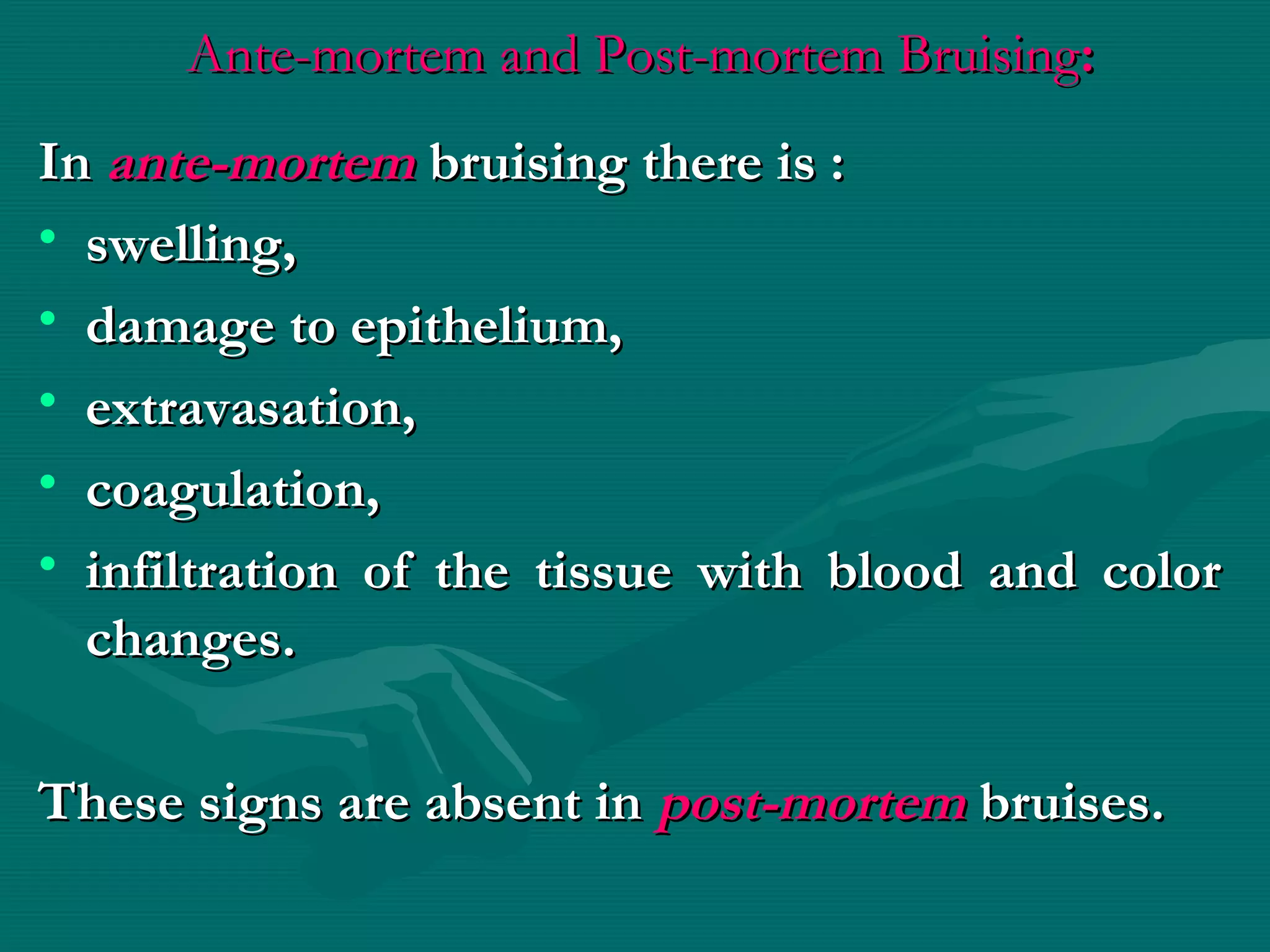 Bases of Forensic medical traumatology. Blunt objects | PPT