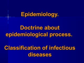 Classification of Infectious diseases | PPT