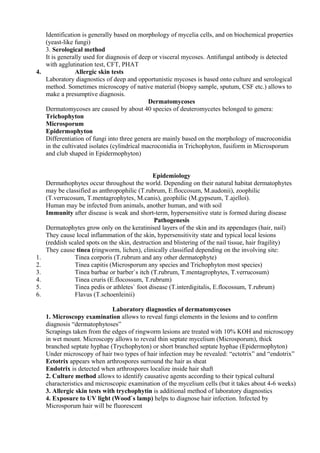 Classification of Fungi. Superficial Mycoses & Systemic Mycoses ...