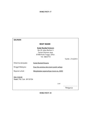 1.dokumen perniagaan | DOCX