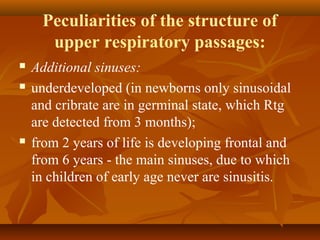 Respiratory system in children. Embryogenesis of Respiratory organs | PPT