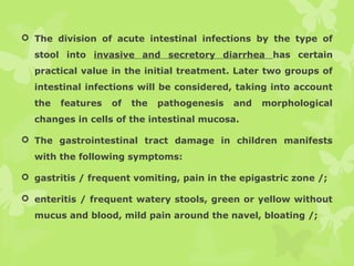 Intestinal infection in children | PDF