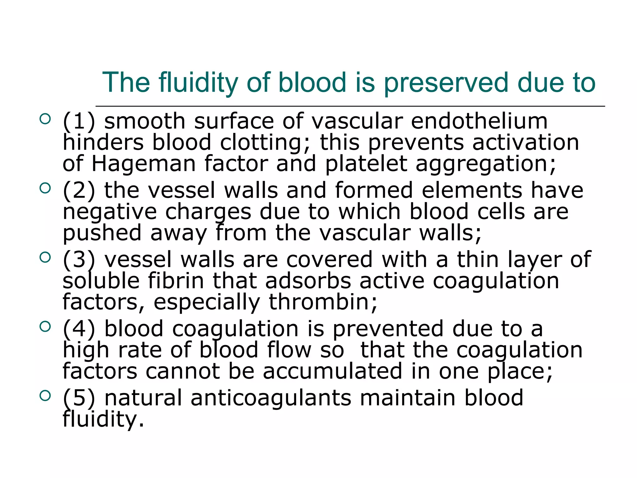 Physiology of Blood | PPT