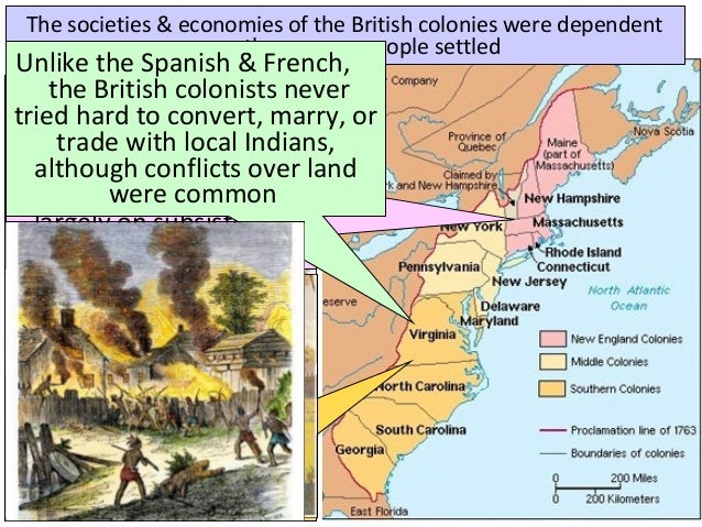 1.1 spanish french dutch british colonies