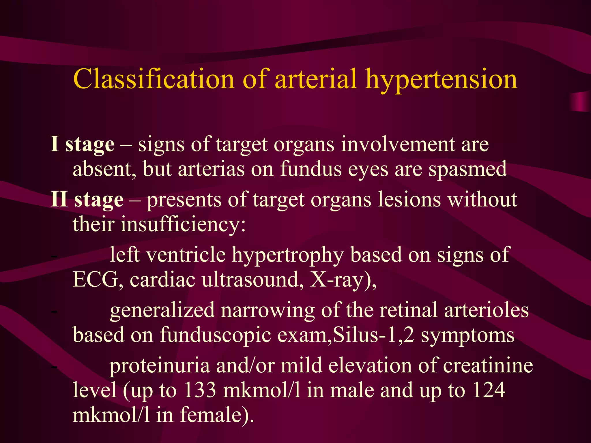 Arterial Hypertension | PPT
