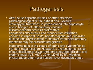 Chronic Hepatitis | PPT | Digestive Disorders | Diseases and Conditions