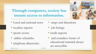 1. a world of computers | PPTX | Internet for Beginners | Internet