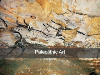 Paleolithic Art | PPTX