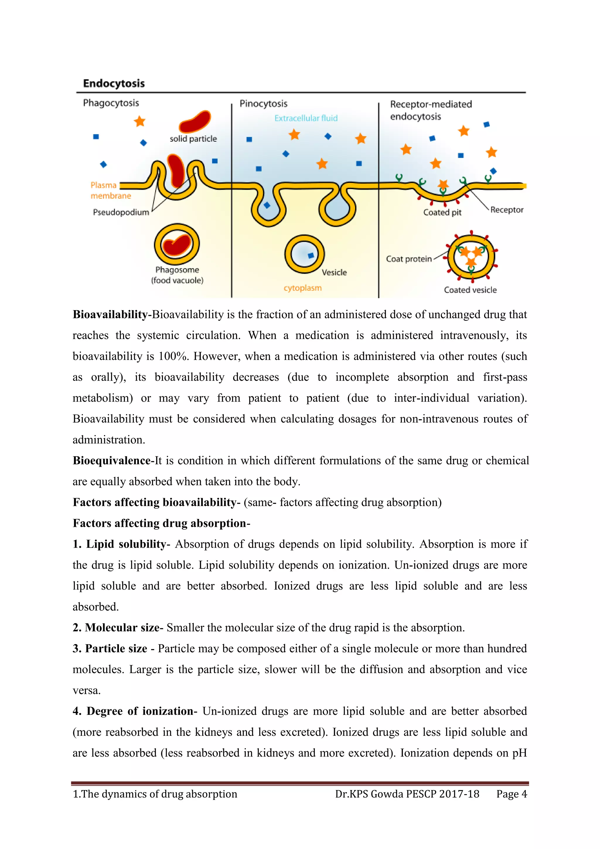 1.the dynamics of drug absorption | PDF