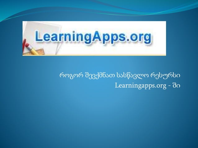 Learningapps.org | PPTX