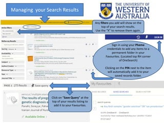 OneSearch Intro: Gender Selection, 2017 | PPT