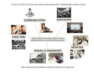 1.4 FIRST (FCE) B.2 CAMBRIDGE EXAMS SPEAKING PRACTICE | PDF