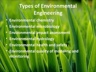 important terms related to environmental engineering | PPT