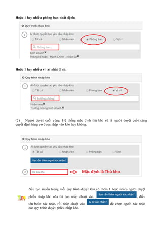 Quản lý kho với GetFly CRM | PDF