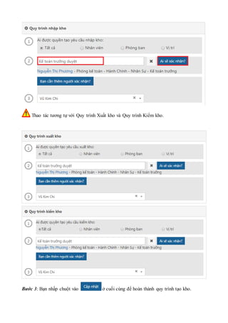 Quản lý kho với GetFly CRM | PDF