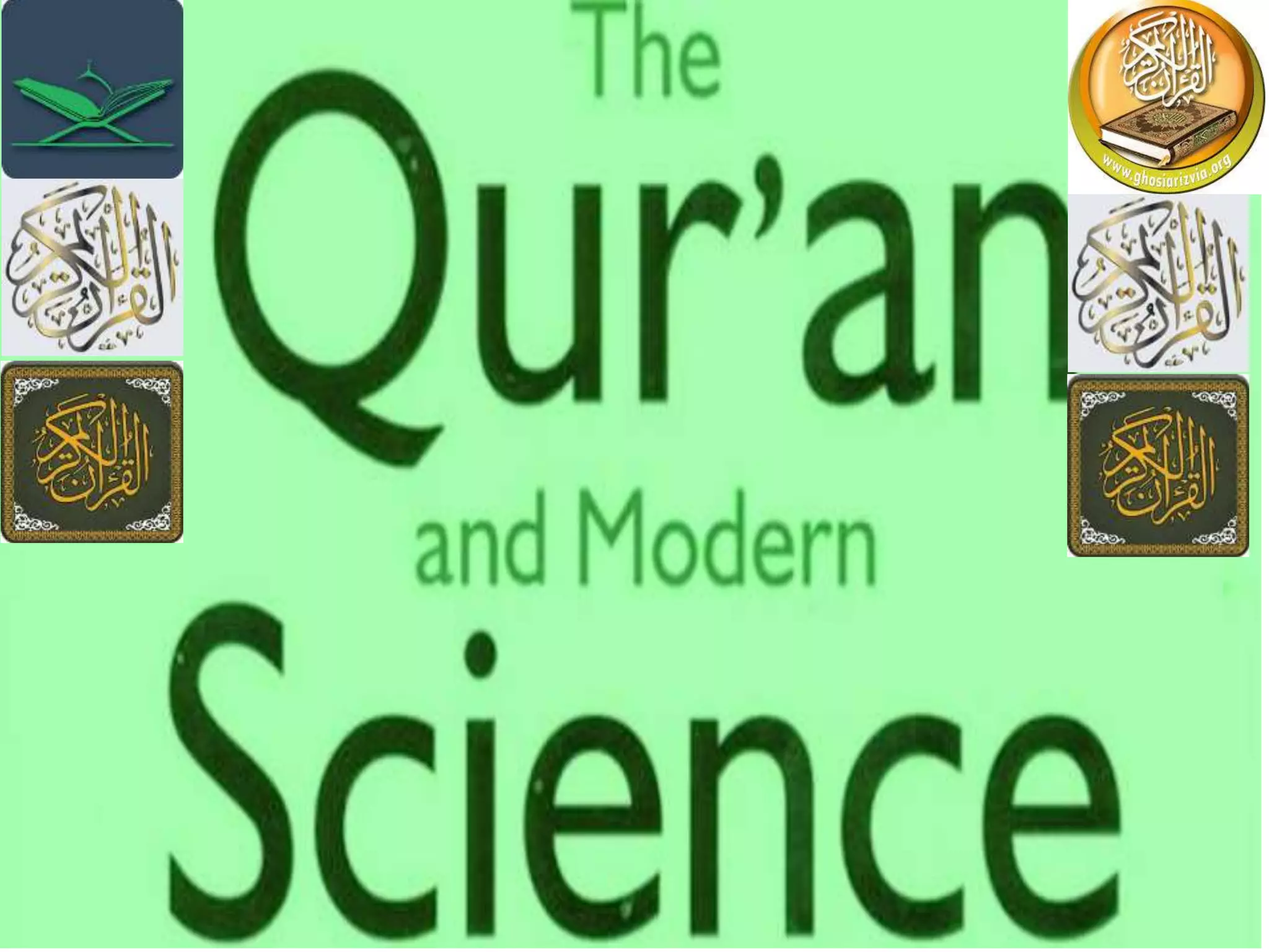 1. The quran and modern science ( general science) By Mr Allah Dad Khan ...