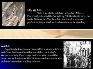 1. timeline of education | PPT