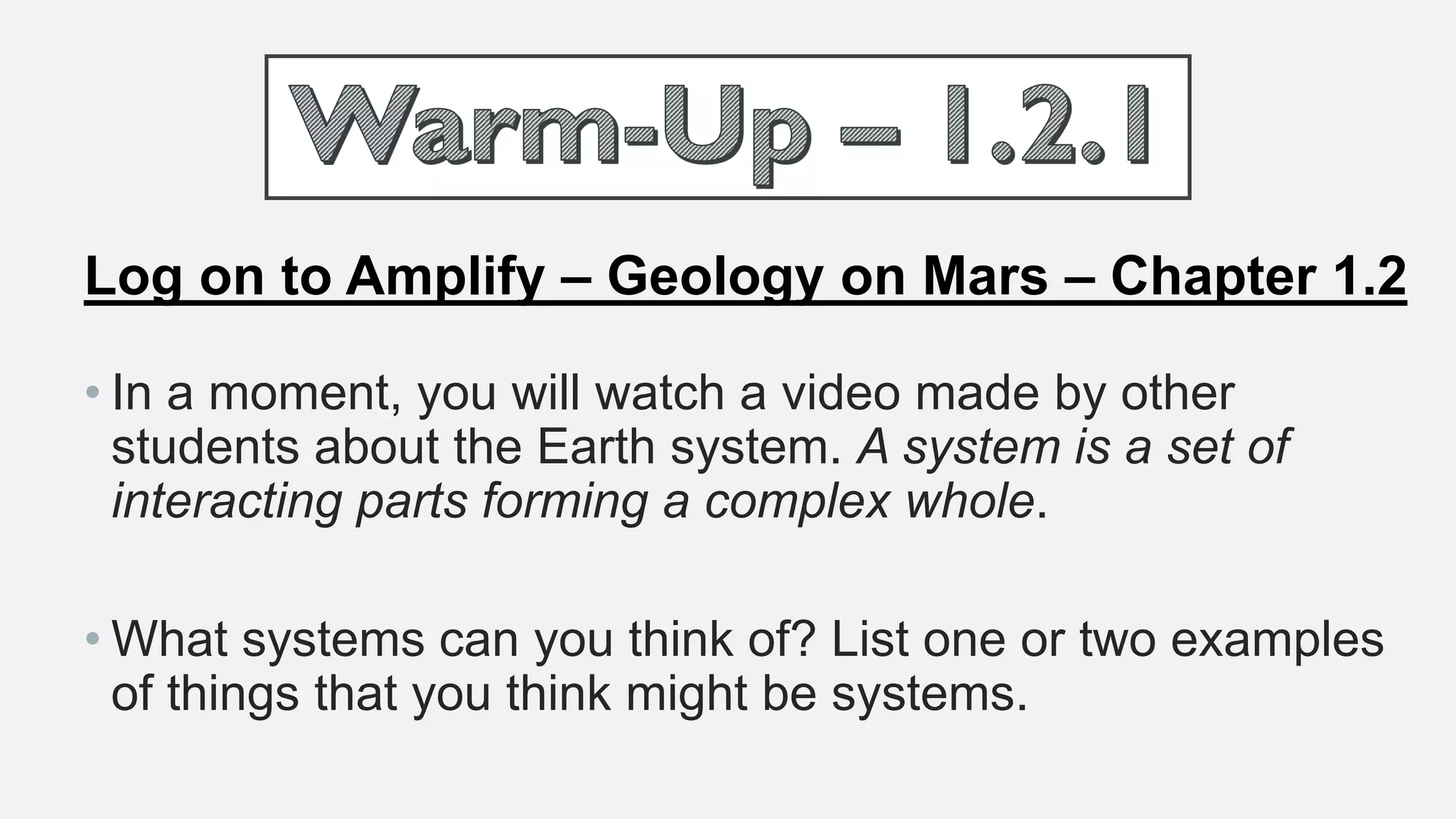 Geology on Mars (1.2): Observing the Surface of Mars and Earth | PDF