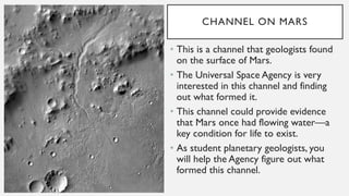 Geology on Mars (1.2): Observing the Surface of Mars and Earth | PDF