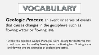 Geology on Mars (1.2): Observing the Surface of Mars and Earth | PDF