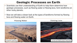 Geology on Mars (1.2): Observing the Surface of Mars and Earth | PDF