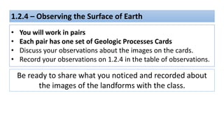 Geology on Mars (1.2): Observing the Surface of Mars and Earth | PDF