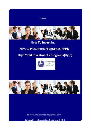 1. e-book.(english).how to invest in private placement programs-ppp | PDF