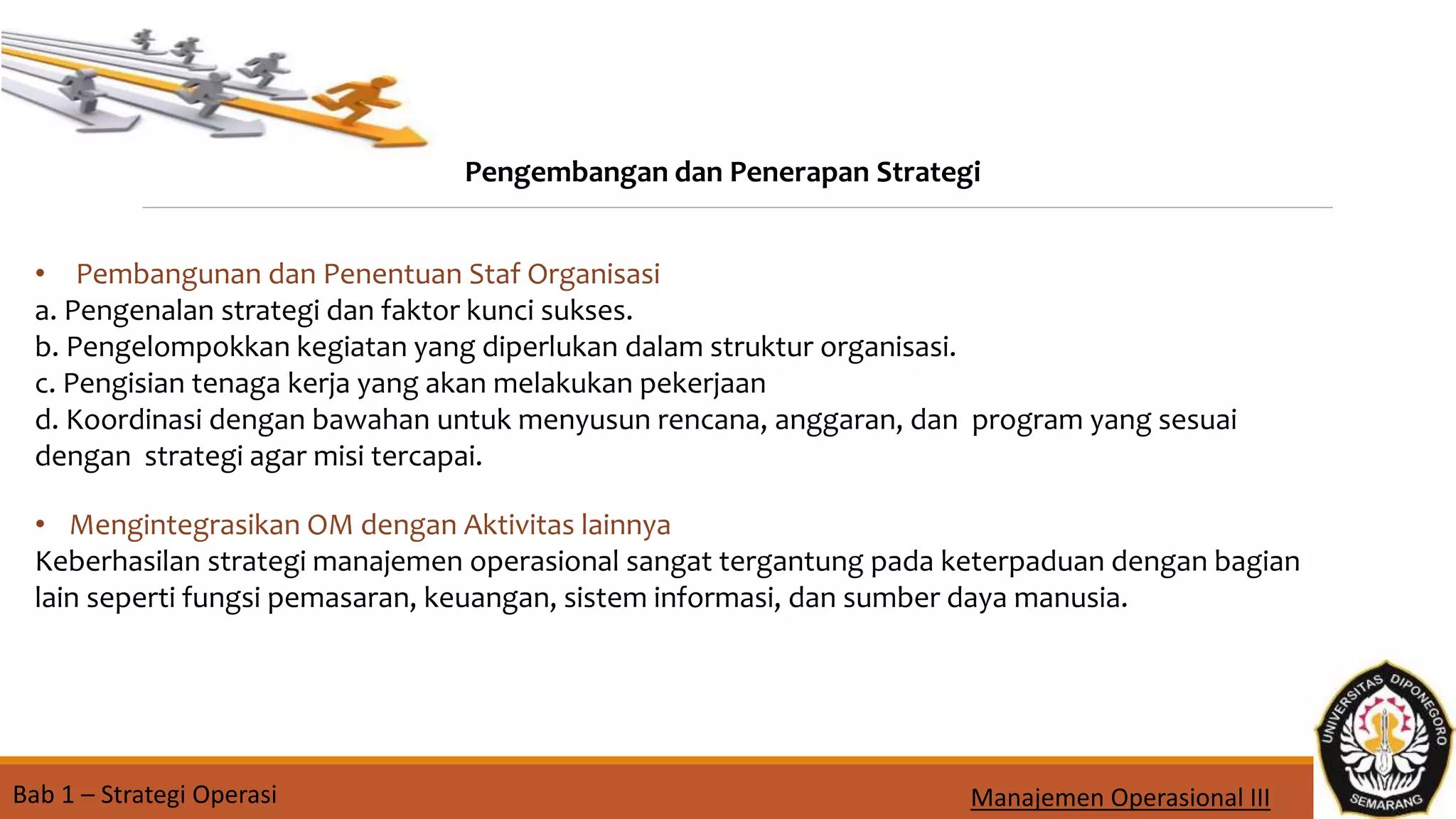 Strategi Operasi | PPTX