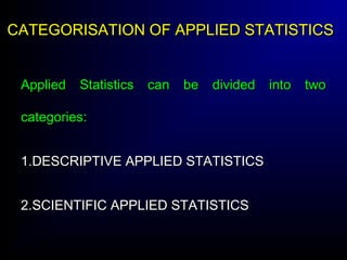 Meaning of Statistics | PPT