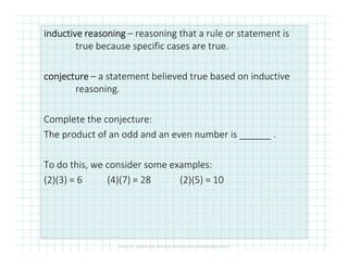 1.3.2 Inductive and Deductive Reasoning | PDF | Chemistry | Science
