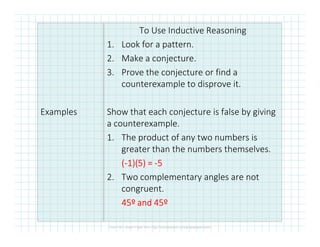 Inductive Reasoning Math