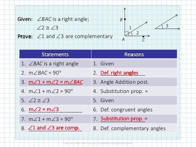 1.3.3 Geometric Proofs