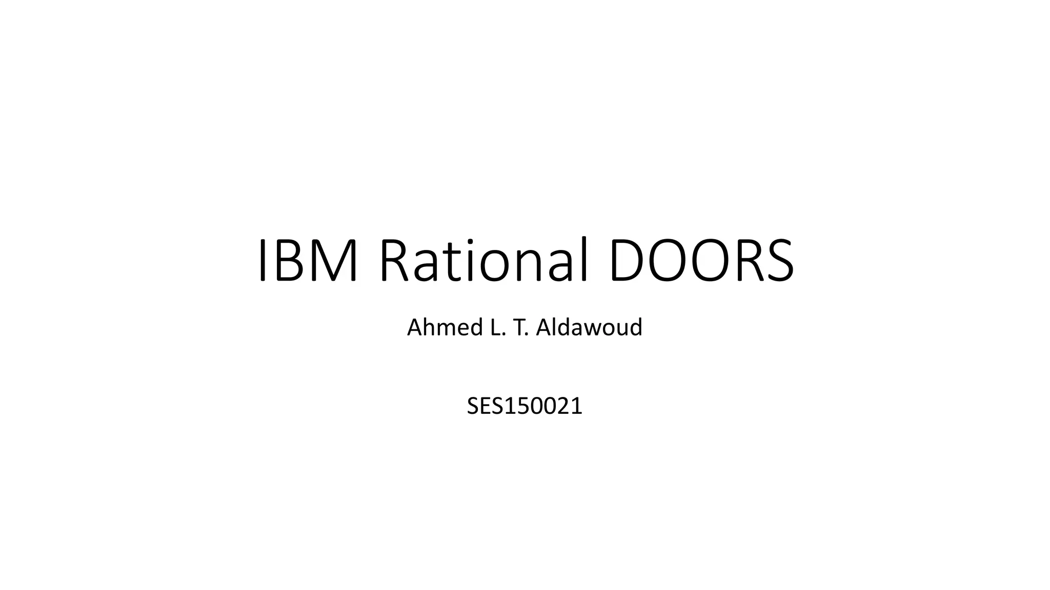 DOORS | PPTX