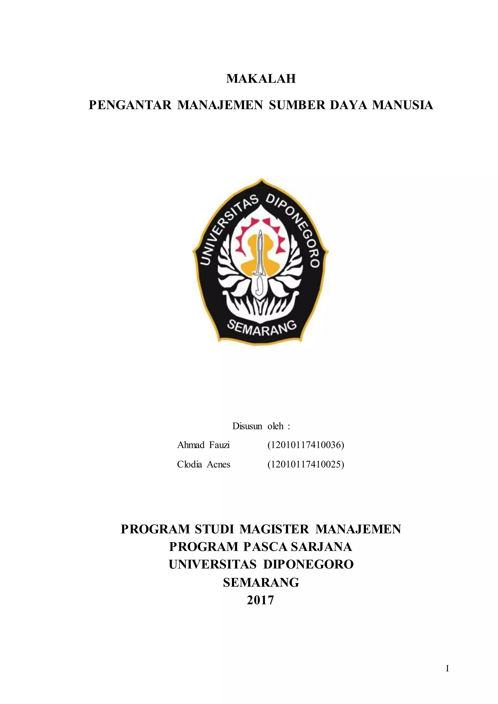 Pengantar Manajemen Sumber Daya Alam | PDF